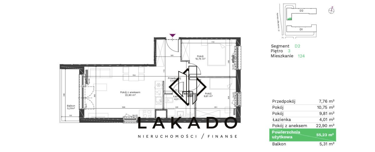 Sprzedam mieszkanie trzypokojowe: Kraków Podgórze Duchackie , ulica ...