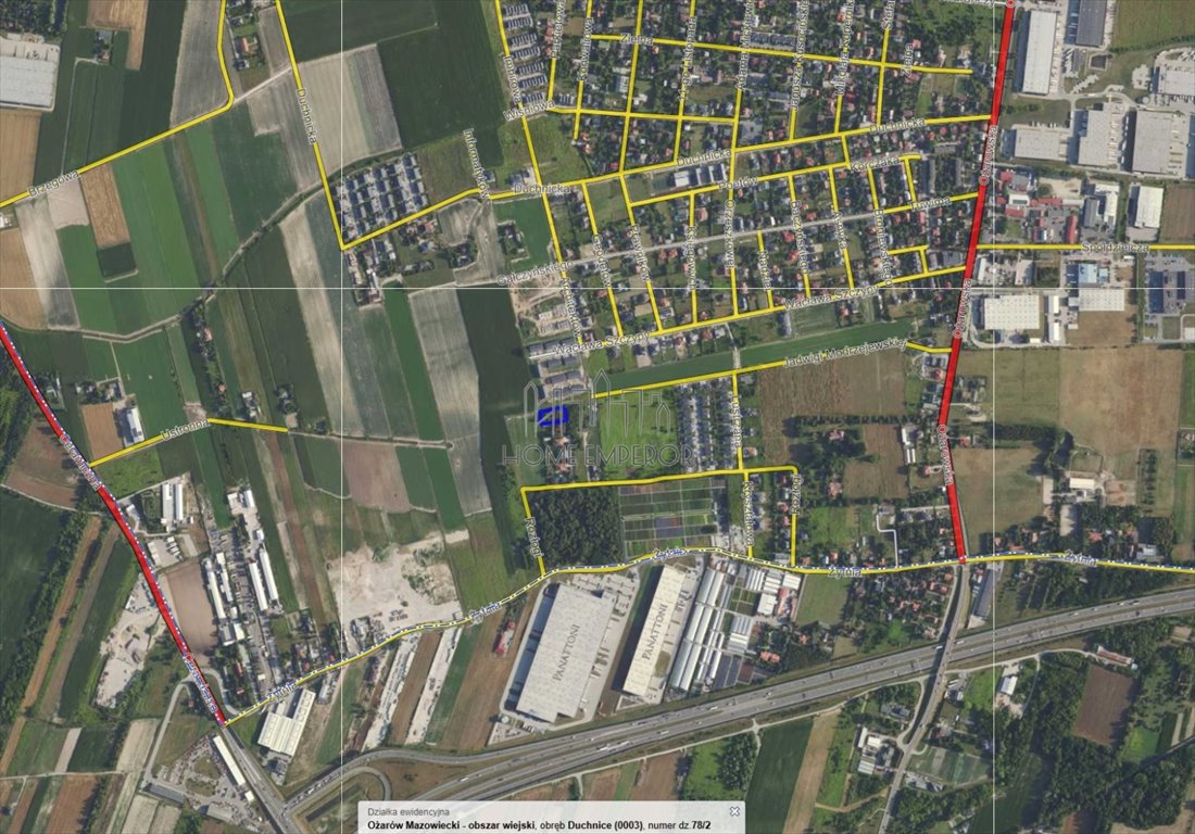 Sprzedam działkę : Duchnice , ulica Rozłogi, 1407 m2, 1050000 PLN ...