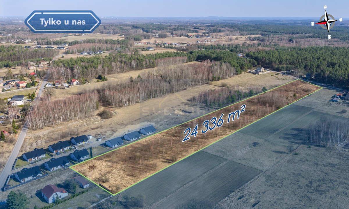 Sprzedam działkę : Aleksandria Druga , 24336 m2, 400000 PLN - Domiporta.pl