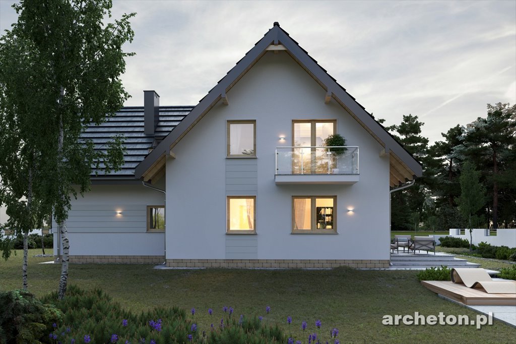 Jelonek Rex 154,40 m2 - koszt budowy 332 591 zł - Projekty domów ...